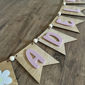 Personalized Name Sign, Custom Banner, Name Banner, Nursery Sign ...