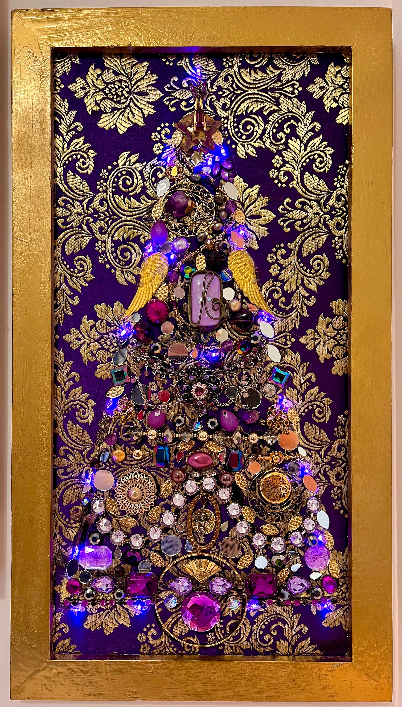 Royal Purple Jewelry Christmas Tree - Etsy