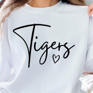 Tigers Svg, Game Day Svg, Tigers Team Svg, Tigers Football Svg ...