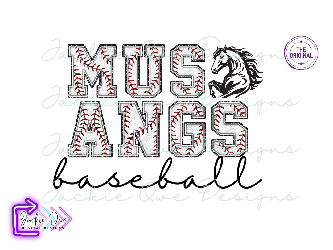 Mustangs Baseball Png, Game Day Png, Mustangs Baseball, Mustangs Png ...