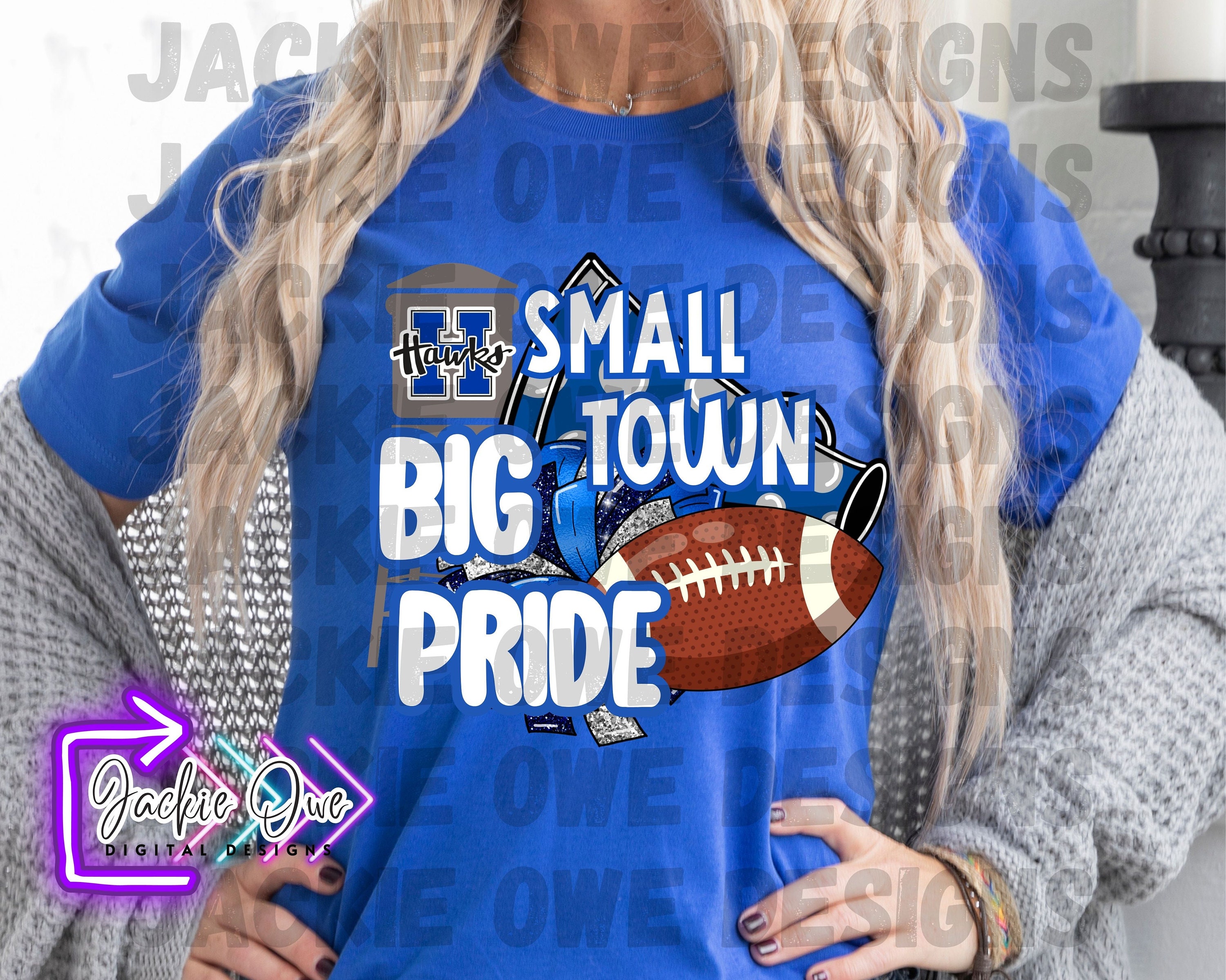 Small Town Big Pride Hawks Png, Hawks Football Png, Hawks Mascot Png ...