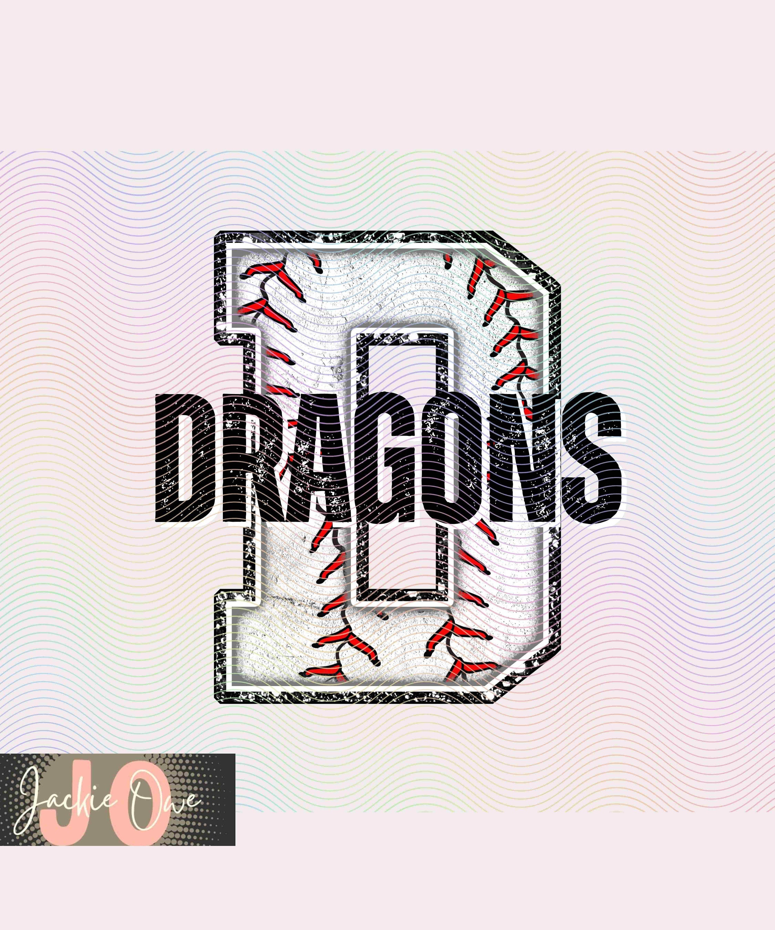 Dragons Baseball Png Game Day Png Dragons Baseball Dragons - Etsy