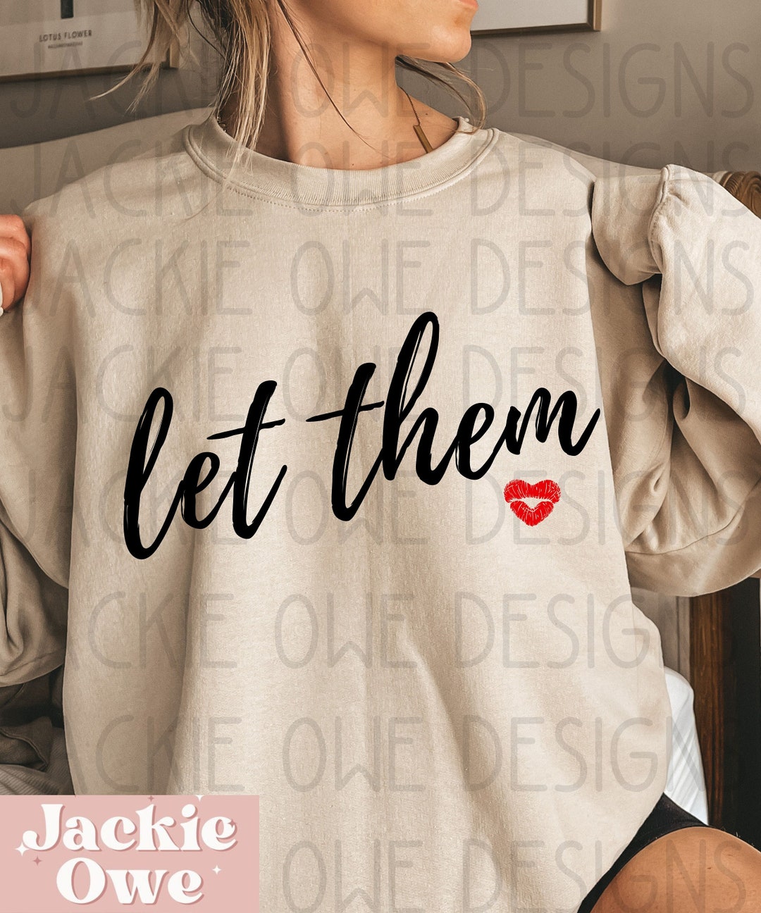 Let Them Png, Digital Download, Self Love, Motivational Quote, Let Them ...
