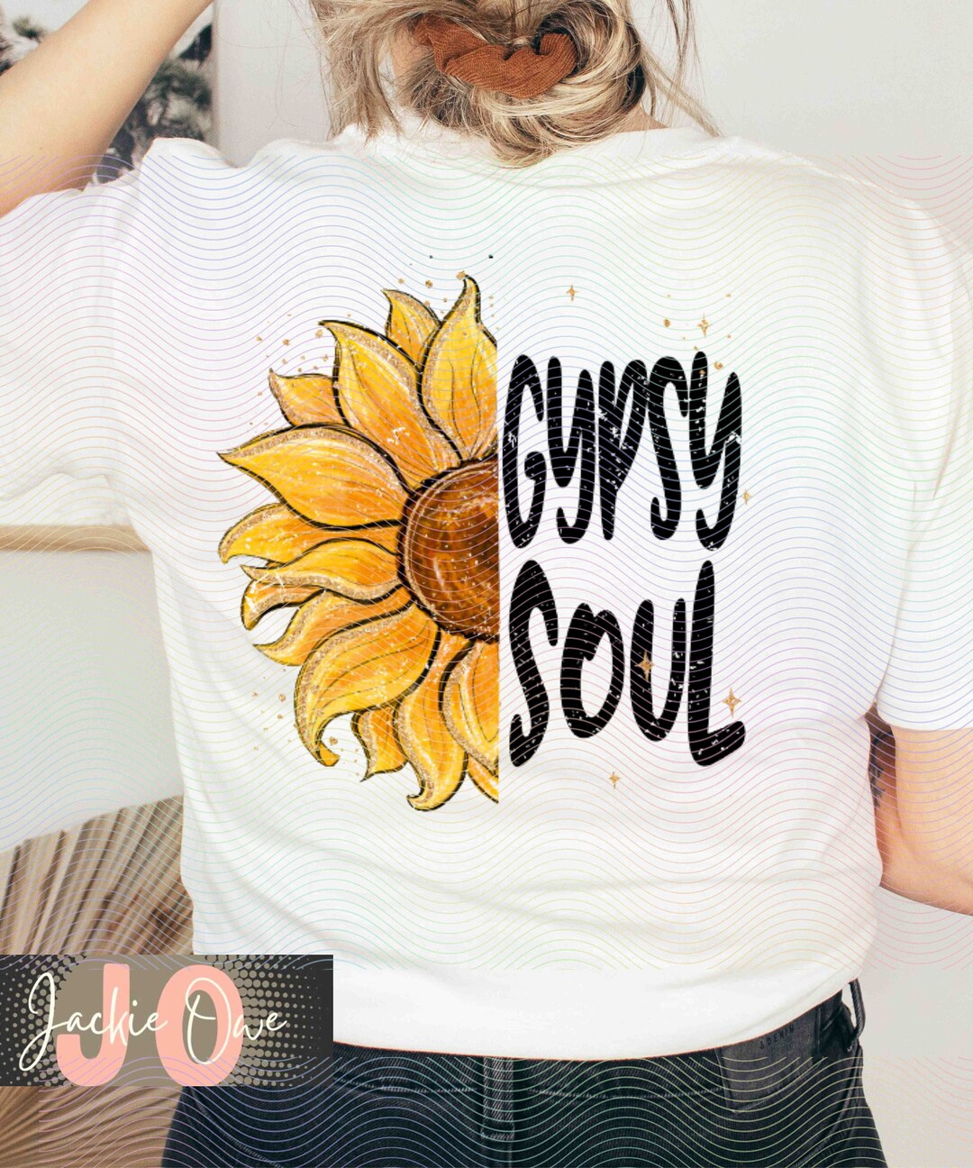 Gypsy Soul Png, Boho Flower Gyspy Png, Sunflower Gypsy Soul Png ...