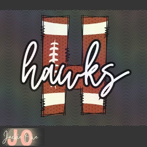 Hawks Football Png, Game Day Png, Hawks Football, Hawks Png ...