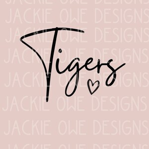 Tigers Svg, Game Day Svg, Tigers Team Svg, Tigers Football Svg ...
