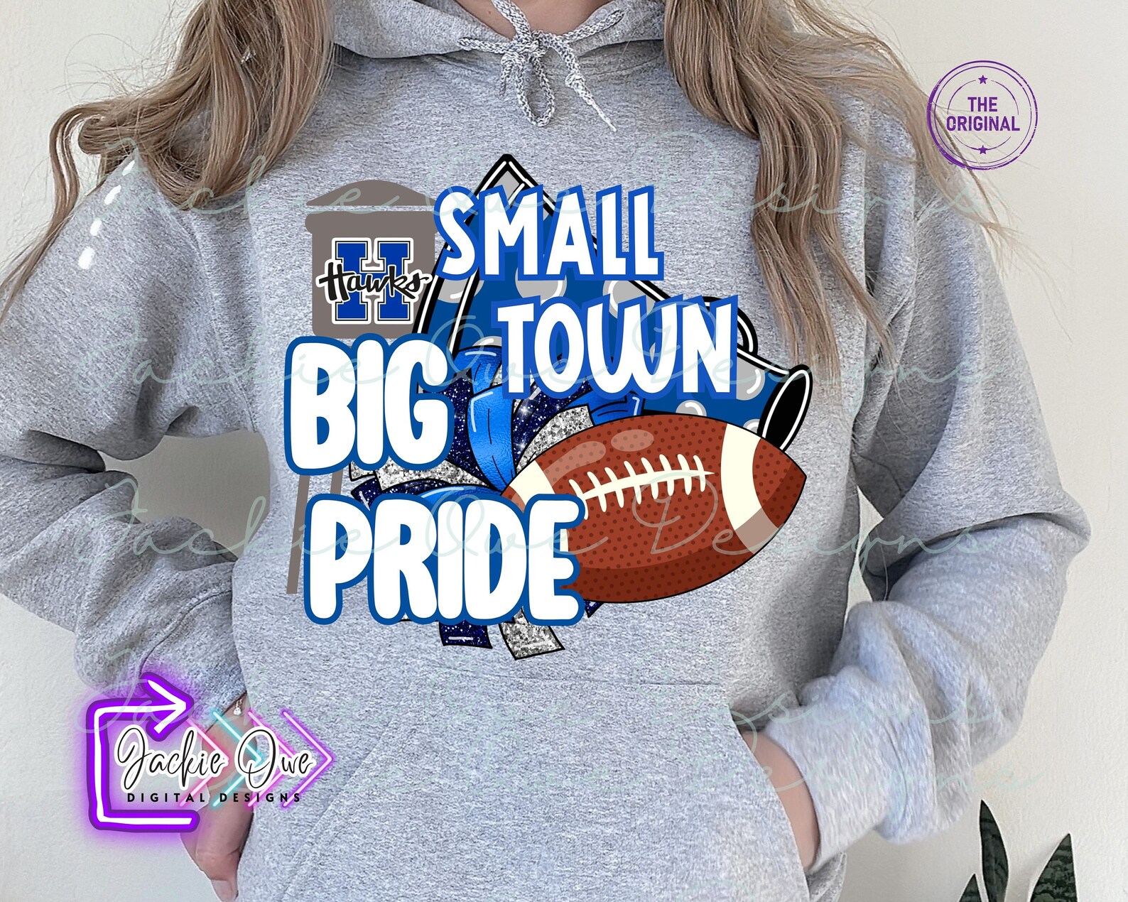 Small Town Big Pride Hawks Png, Hawks Football Png, Hawks Mascot Png ...