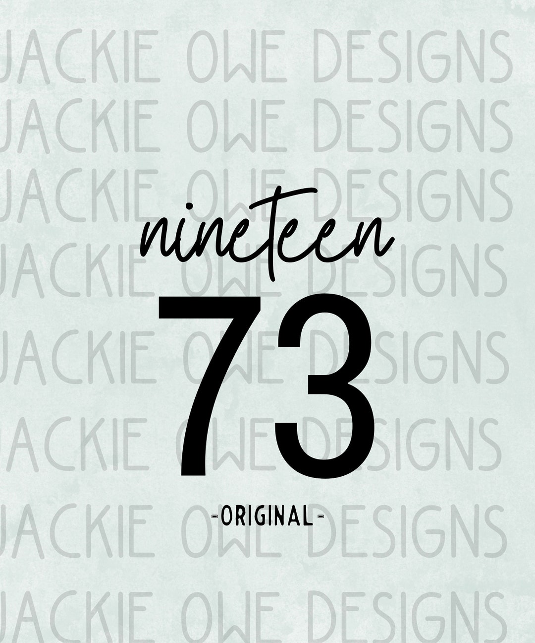 1973 SVG, PNG, 50th Birthday, 50 and Fabulous, Vintage 1973, Printable ...