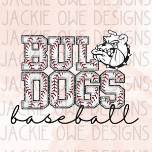 Bulldogs Baseball Png, Game Day Png, Bulldogs Baseball Svg, Bulldogs ...