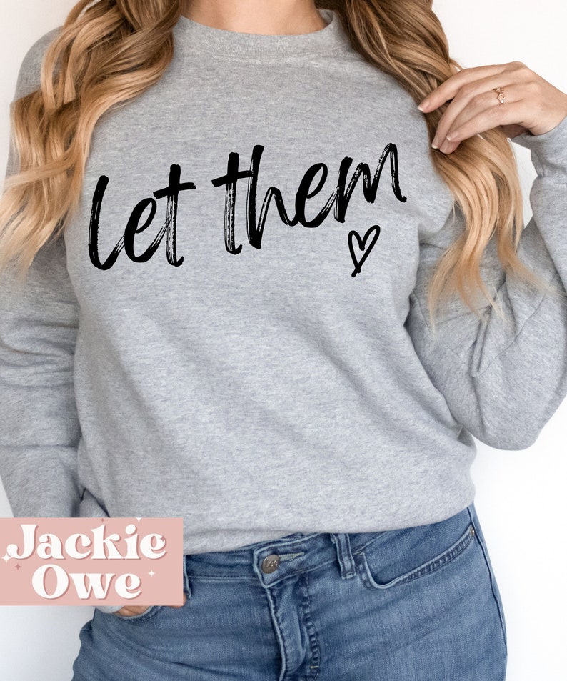 Let Them Png, Digital Download, Self Love, Motivational Quote, Let Them ...