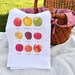 Apple Variety Tea Towel Apple Variety Kitchen Towel Housewarming Gift ...
