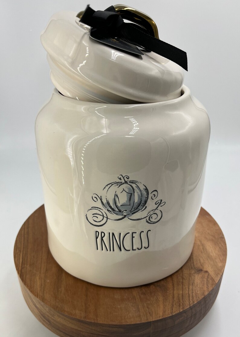 Princess Cinderella Storage Jar Disney Rae Dunn - Etsy