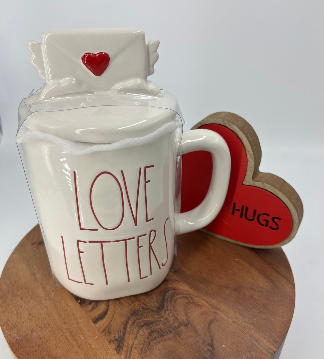 Love Letters With Heart Envelope Lid - by Rae Dunn - Etsy
