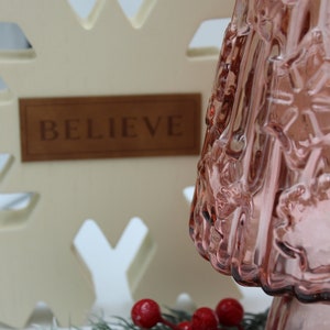 Pink Glass Christmas Tree - 100% Recycled (holiday Decor) - Multiple ...