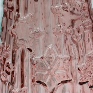 Pink Glass Christmas Tree - 100% Recycled (holiday Decor) - Multiple ...
