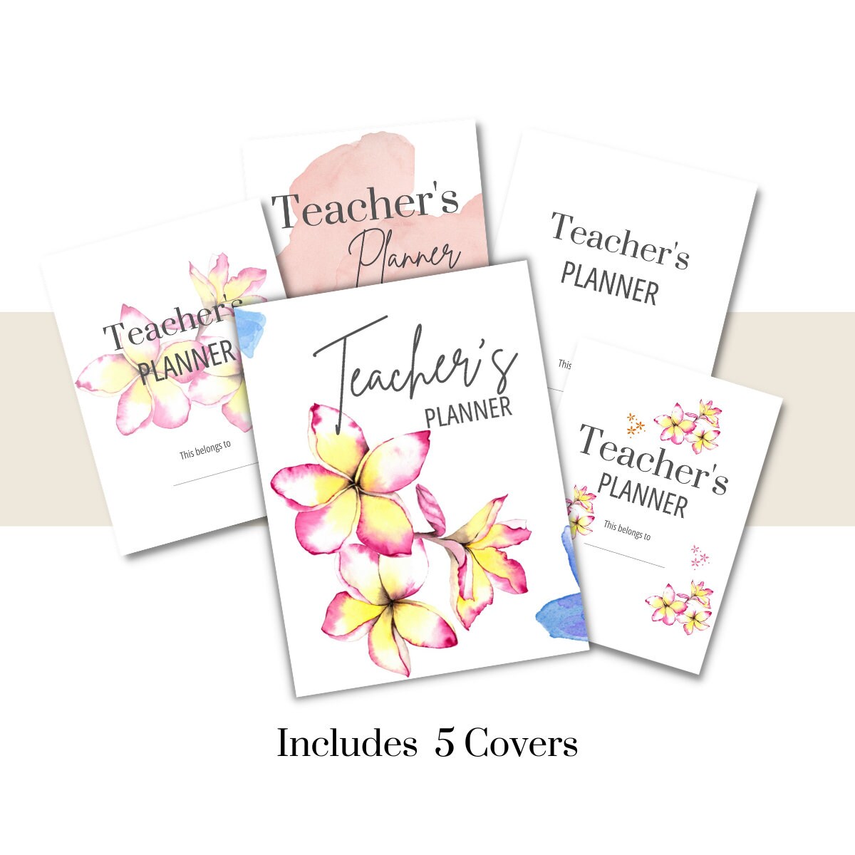 Teacher's Planner UNDATED | Printable PDF | Classroom Organization ...