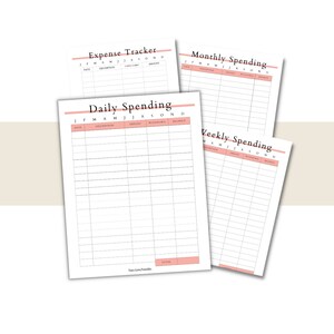 Student Budget Planner | Printable PDF Student Budget | Manage Money ...
