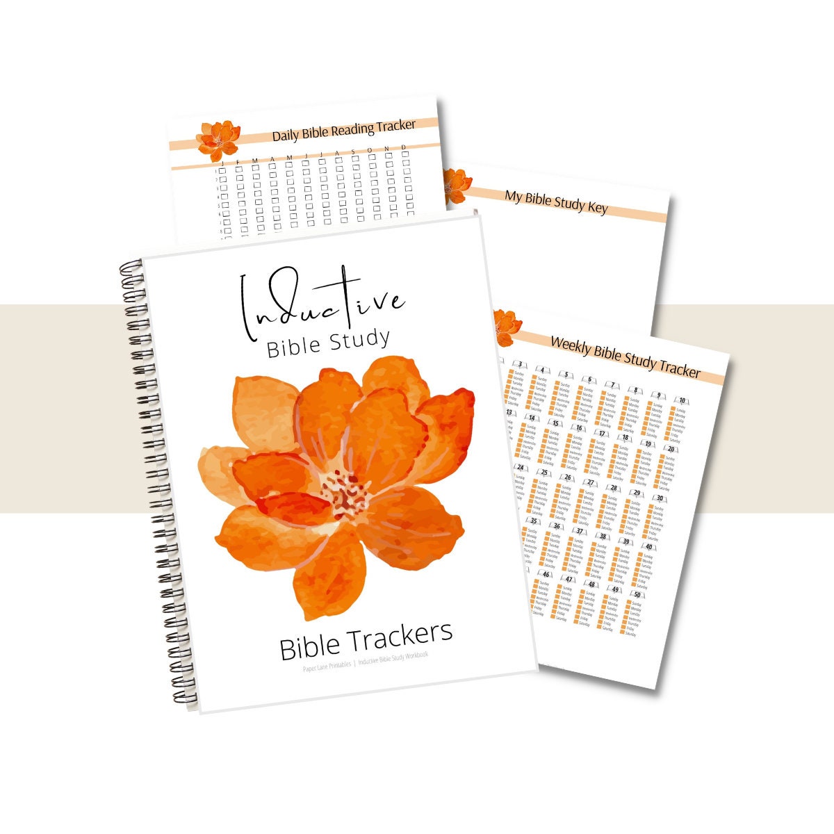 Inductive Bible Study Workbook Printable | Christian Bible Study ...