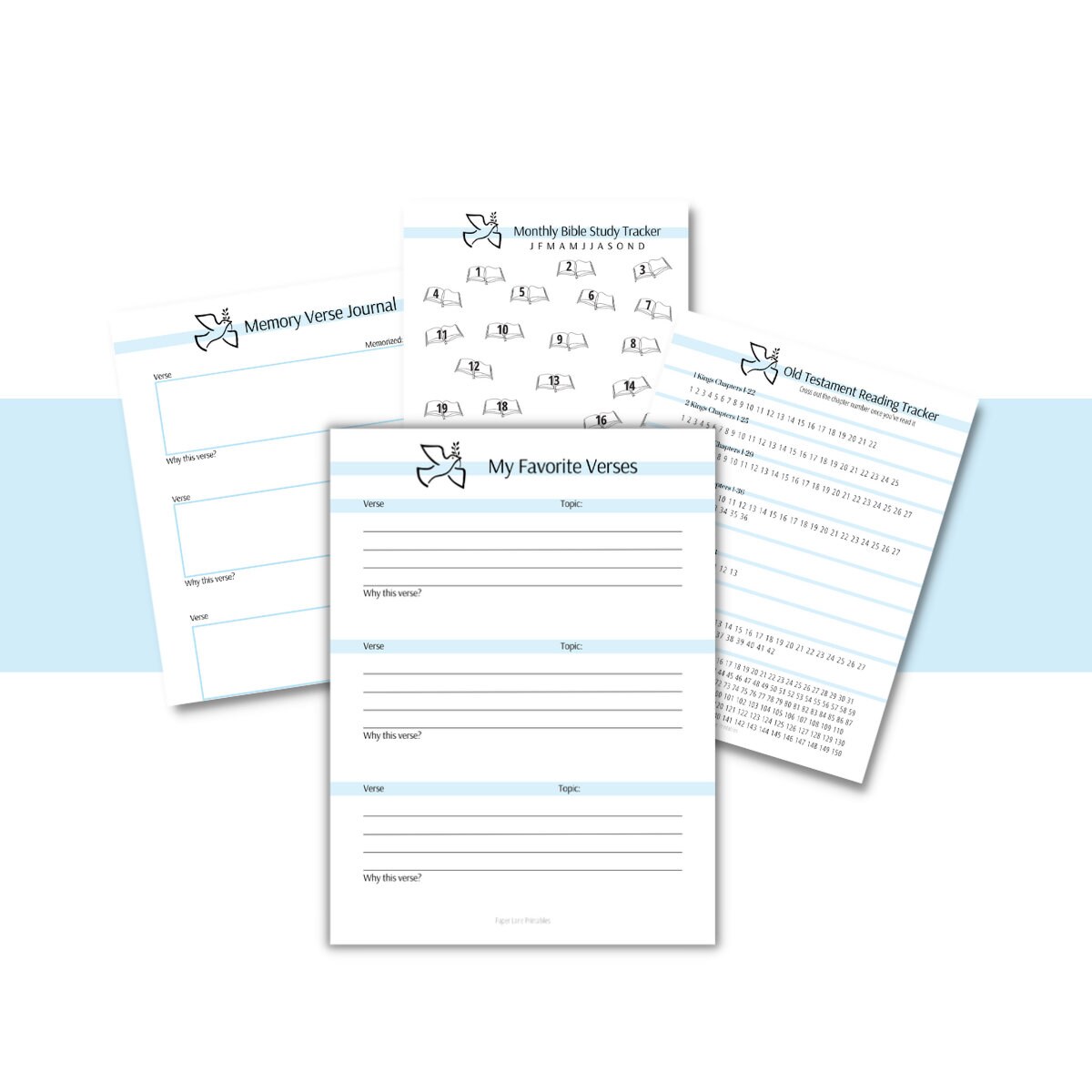 Bible Study and Devotional Printable PDF Workbook Meaningful - Etsy