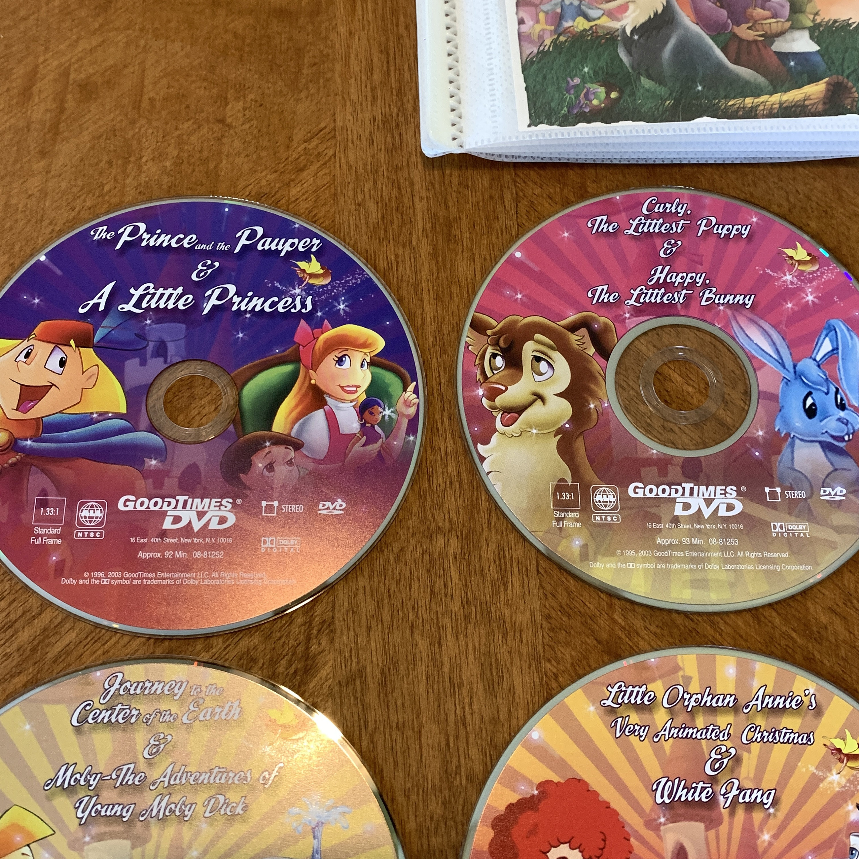 Animated Classics Collection II - DVD Collection From Goodtimes ...