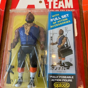 1980’s ‘a-team’ Action Figures Complete Set (5pcs), New / in Original ...