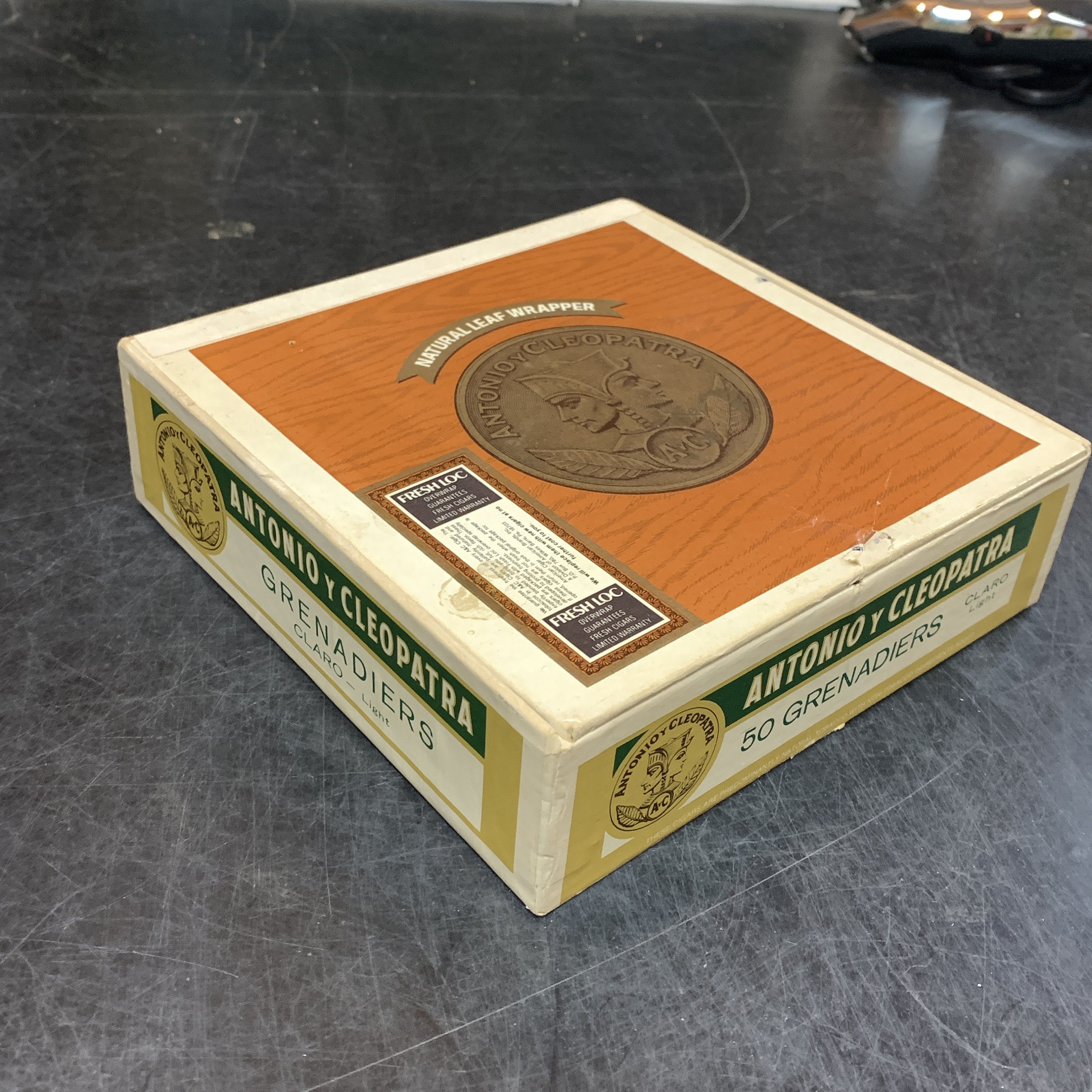 Vintage Cigar Box - Antonio Y Cleopatra Grenadiers - Etsy