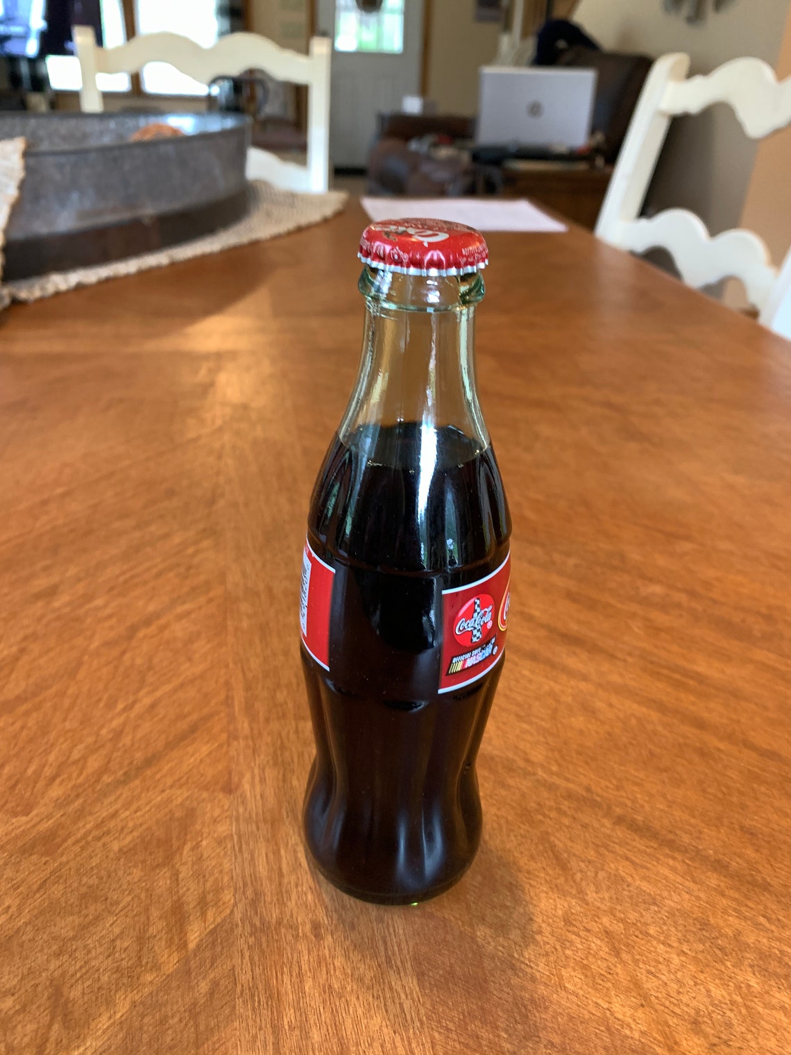 The Coca Cola Racing Family Official Soft Drink of NASCAR 8 Oz Bottle ...