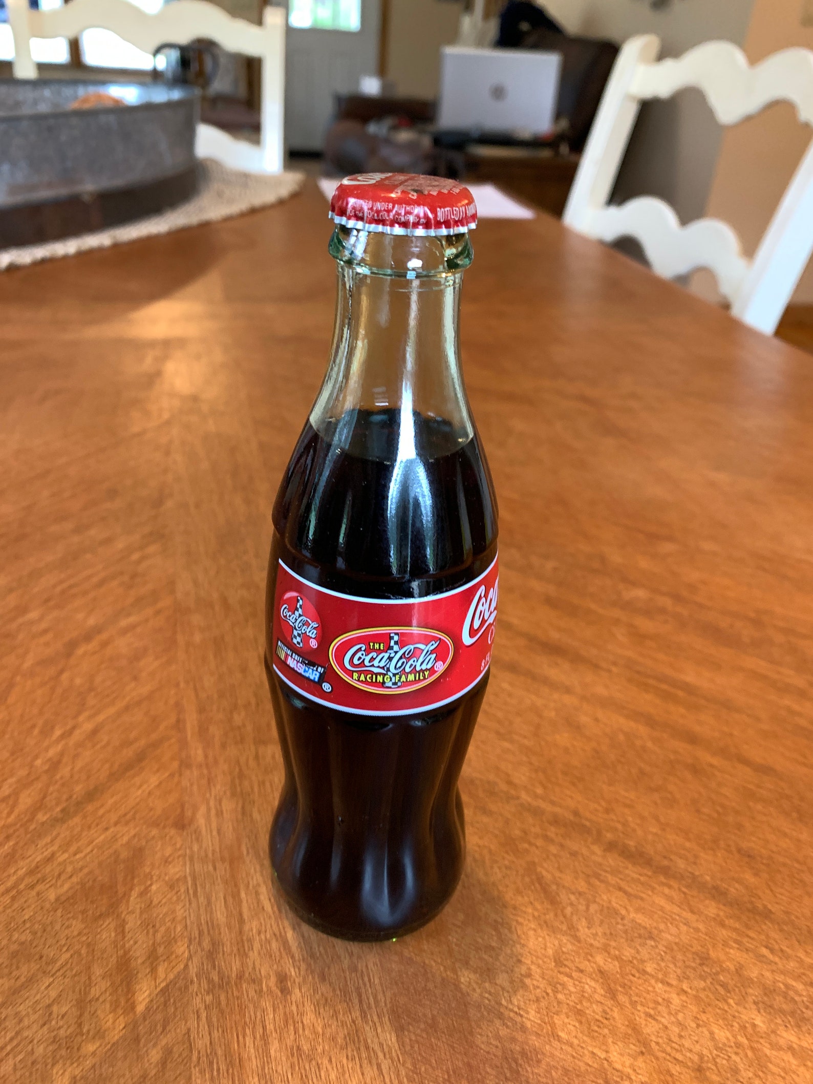 The Coca Cola Racing Family Official Soft Drink of NASCAR 8 Oz Bottle ...