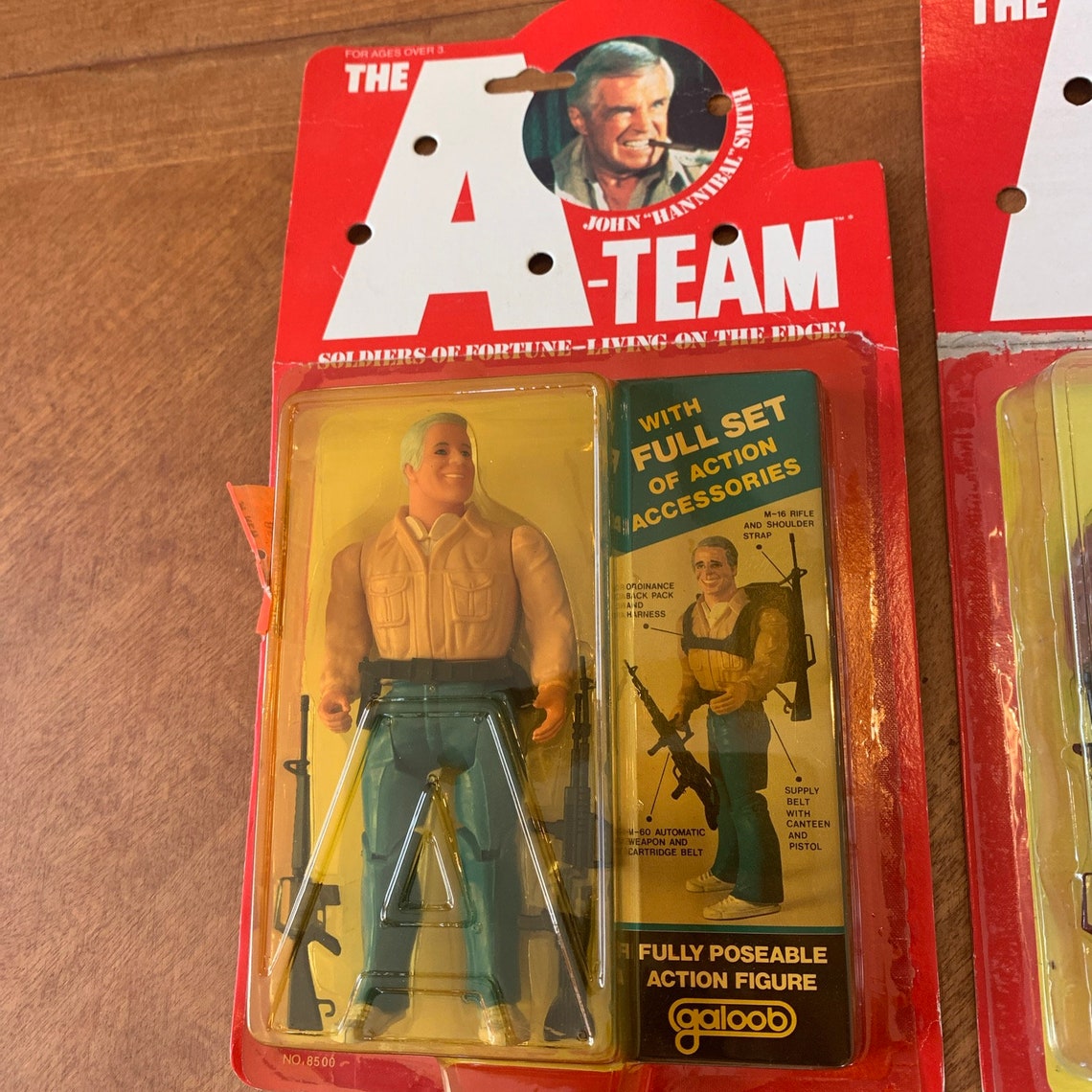 1980’s ‘a-team’ Action Figures Complete Set (5pcs), New / in Original ...