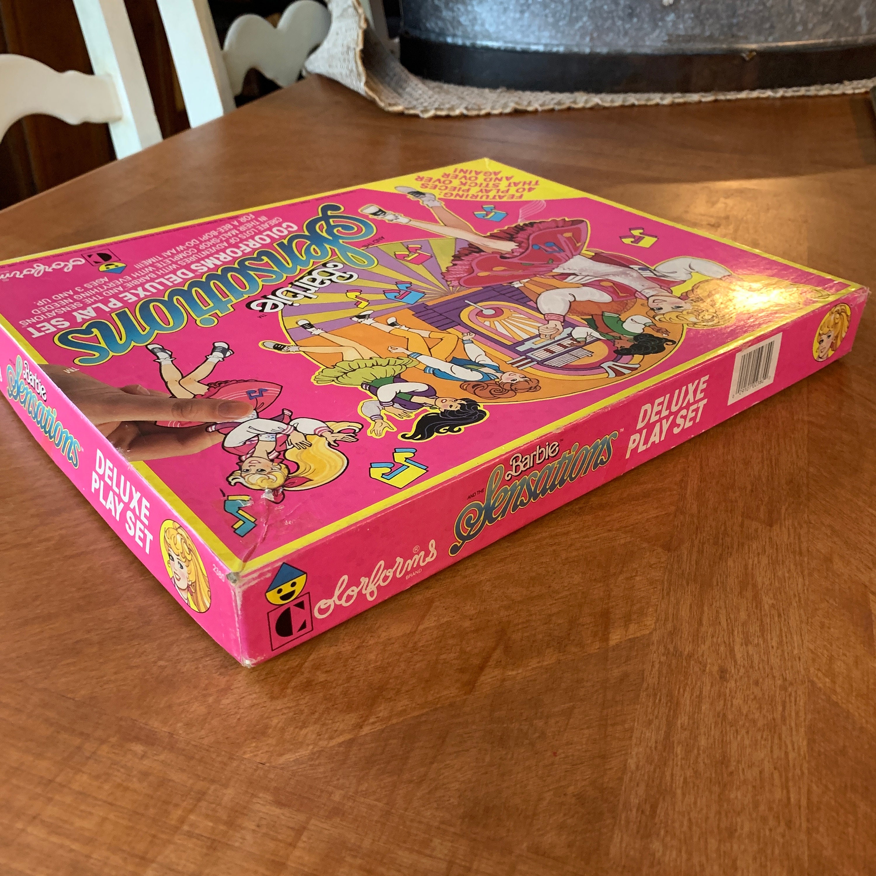 Rare Vintage Barbie Sensations Colorforms Deluxe Play Set 1988 - Etsy