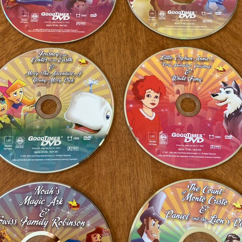 Animated Classics Collection II - DVD Collection From Goodtimes ...