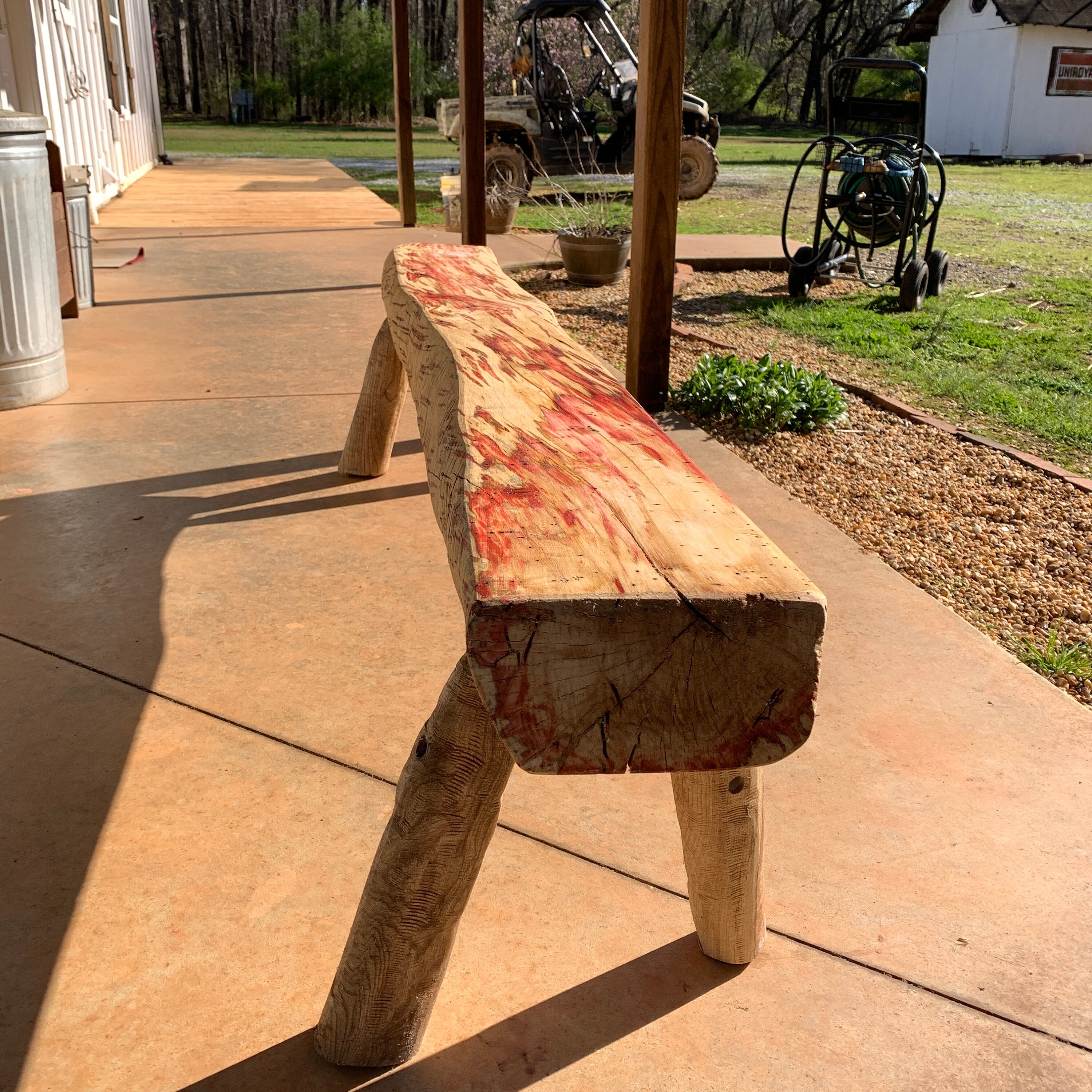 Rustic Bench Made From Box Elder - 72" X 16" X 18" - Etsy