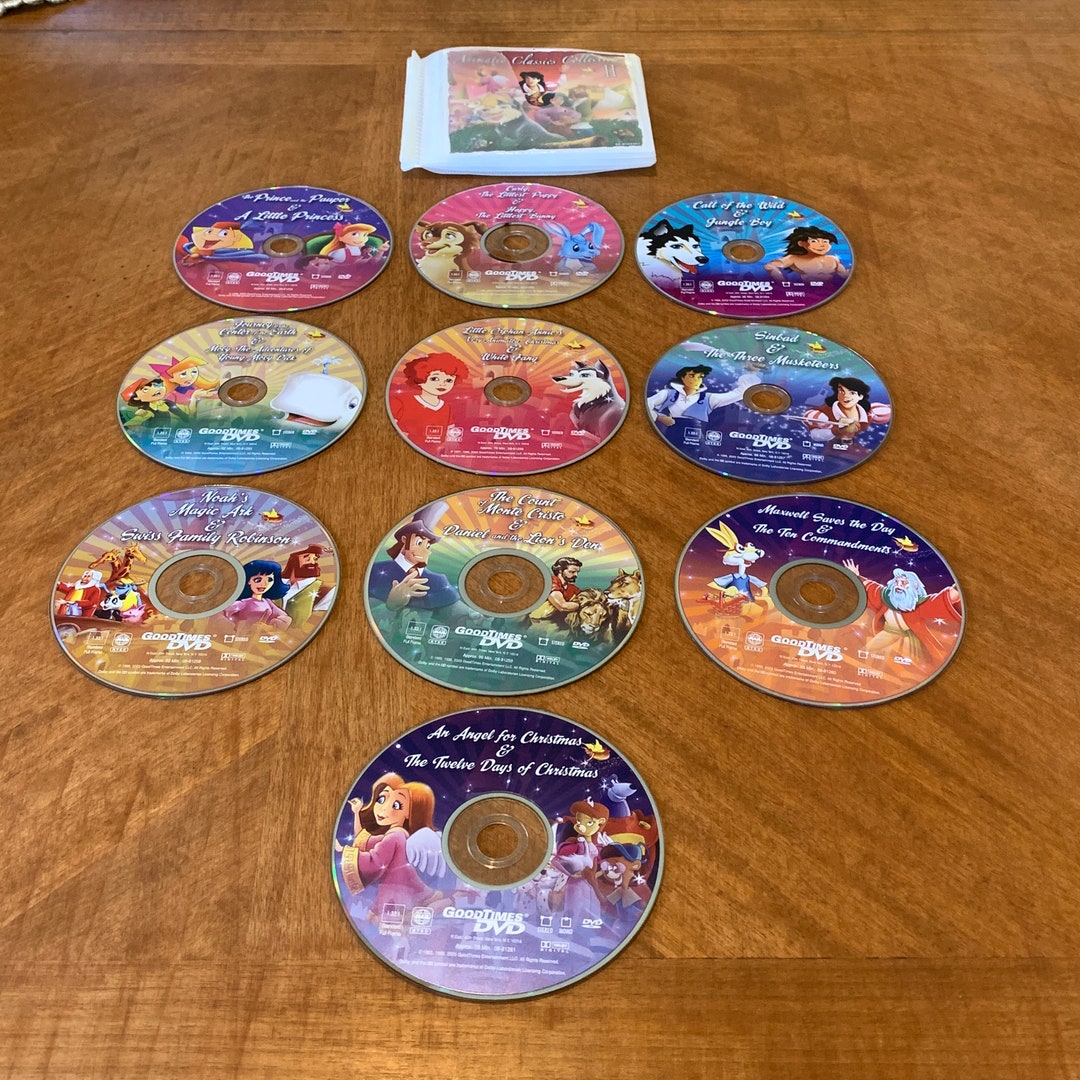 Animated Classics Collection II - DVD Collection From Goodtimes ...