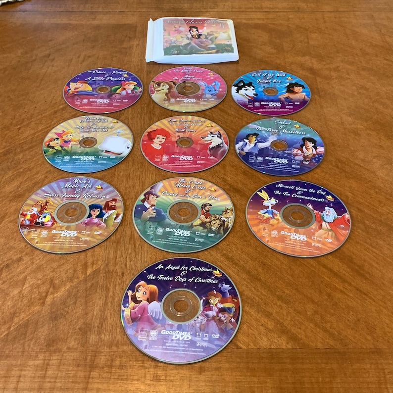 Animated Classics Collection II - DVD Collection From Goodtimes ...