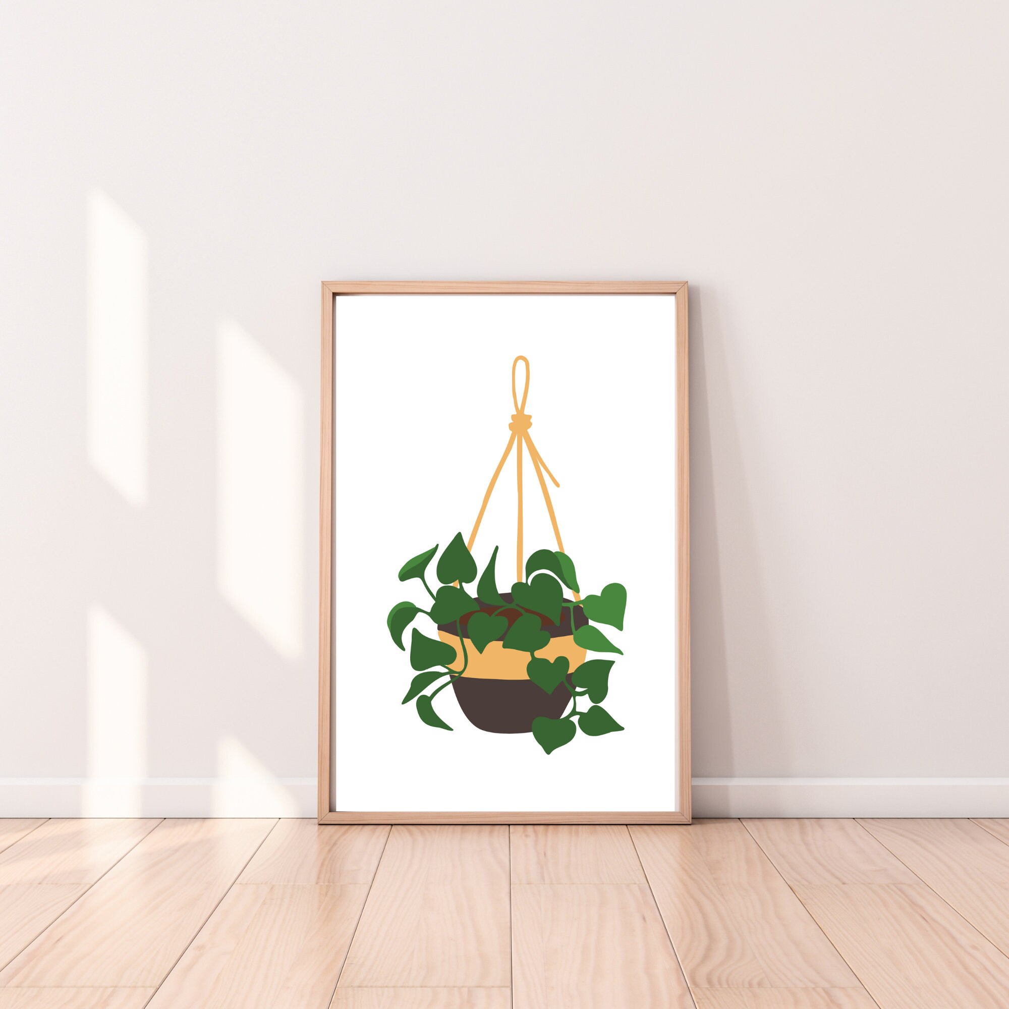 Botanical Plant Set, Greenery Art, Set of 6 Prints, Botanical Wall Art ...