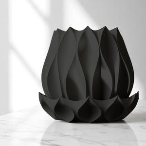 Neo Lotus Planter – Modern Sculptural Pot, Orchid, Succulent, Airplant ...