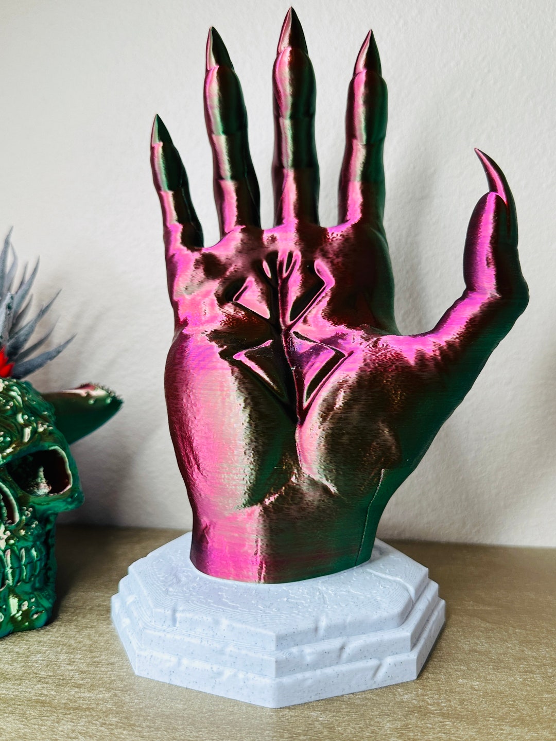 Cosmic Chameleon Demon Hand - Etsy