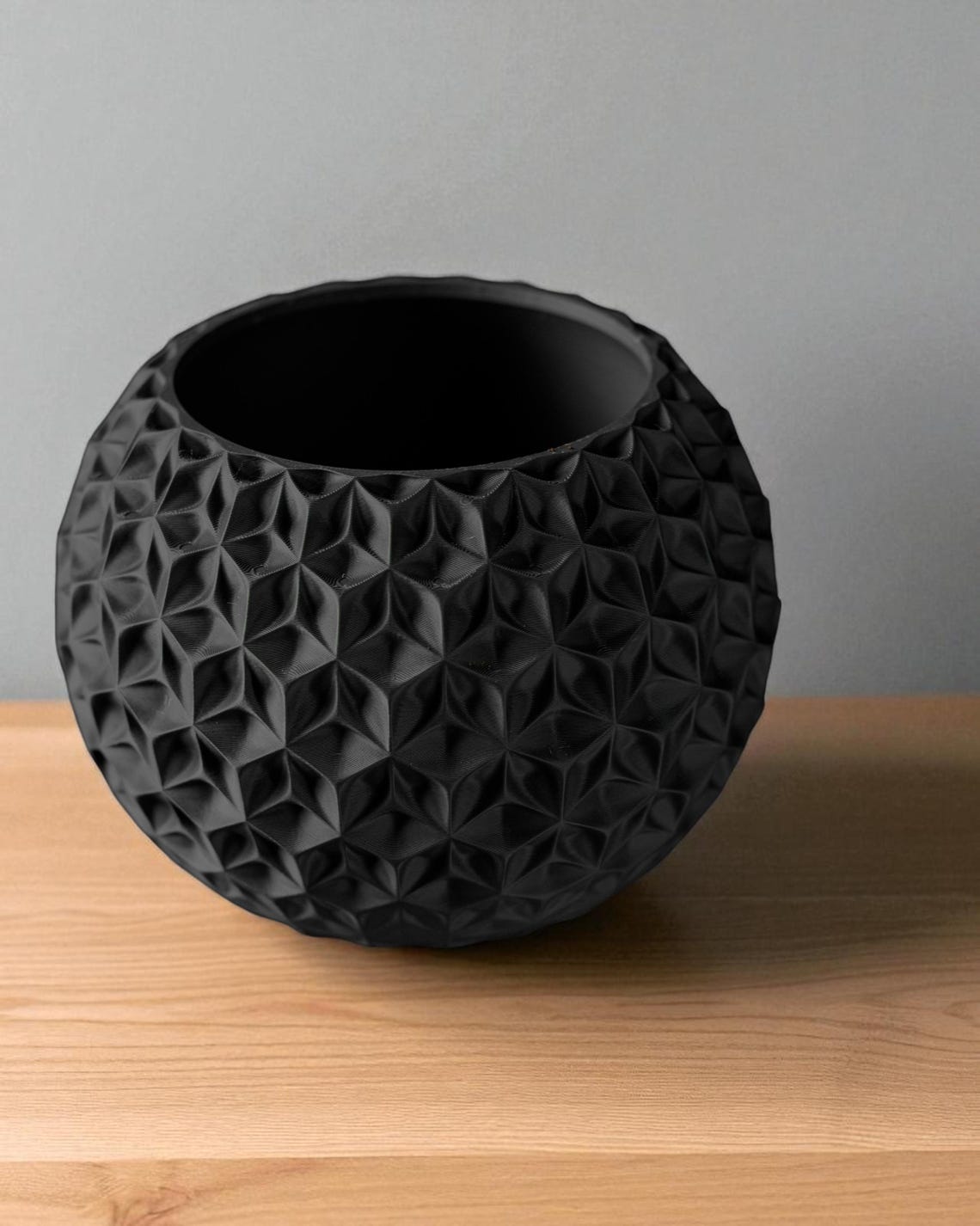 Trinity Sphere Planter, Sculptural Indoor Plant Pot for Orchids ...