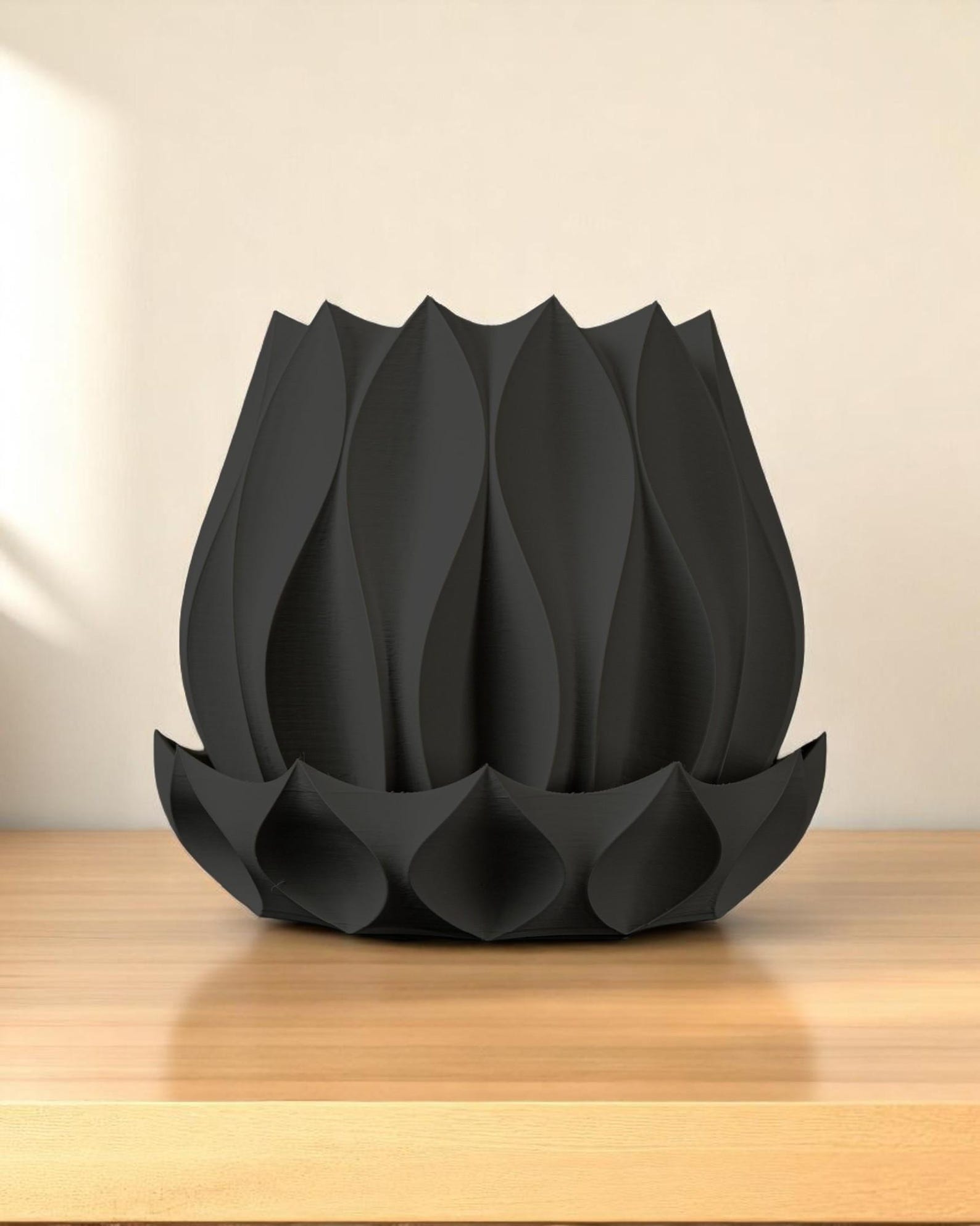 Neo Lotus Planter – Modern Sculptural Pot, Orchid, Succulent, Airplant ...