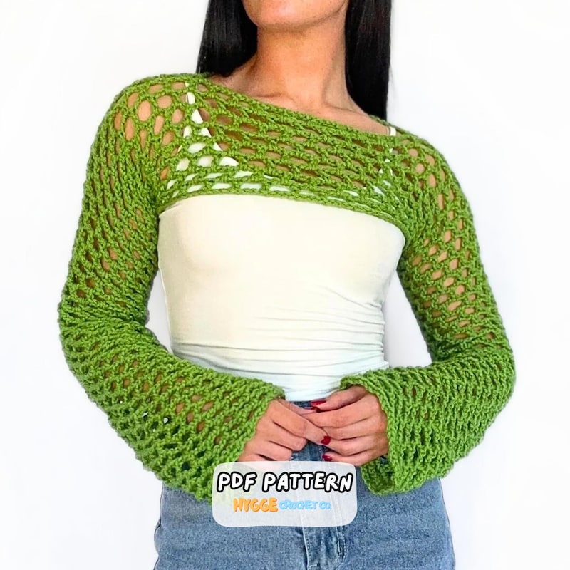 Hood Crop Top Pattern - Etsy