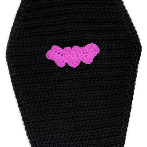 CROCHET PATTERN - Coffin Tote Crochet Bag Pattern Halloween Shoulder ...