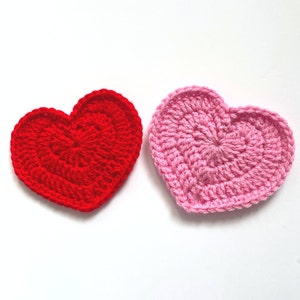 CROCHET PATTERN Easy Heart Coaster Crochet Pattern - Etsy