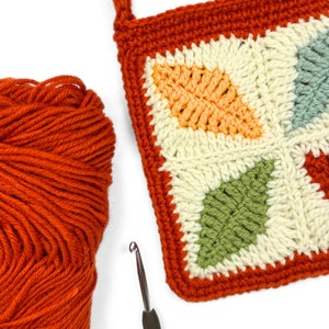 CROCHET PATTERN - Fall Forager Crochet Bag Pattern Crossbody Shoulder ...