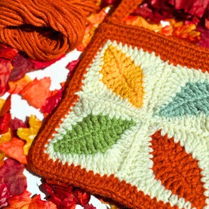 CROCHET PATTERN - Fall Forager Crochet Bag Pattern Crossbody Shoulder ...