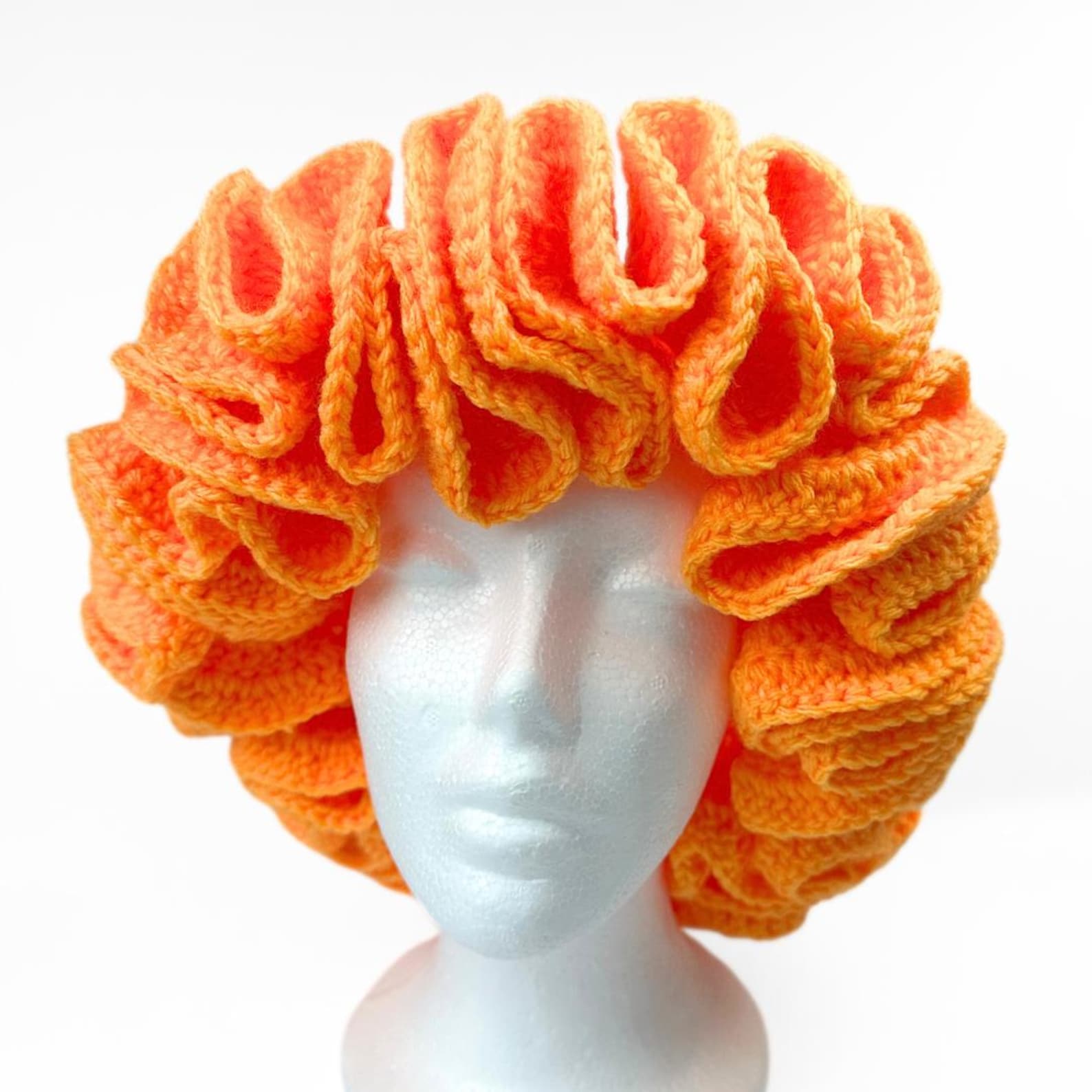 CROCHET PATTERN Easy Ruffle Hat Pattern Summer Crochet Hat Women's ...