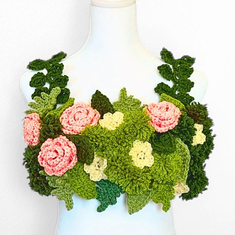 CROCHET PATTERN BUNDLE Cottagecore Patterns Fairy Crochet Flower Bucket ...