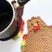 CROCHET PATTERN Turkey Pot Holder Fall Crochet Pattern PDF Thanksgiving ...
