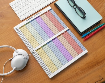 Hourly & Bi-weekly Planner; Bi-weekly Planner Printable; Bi-weekly to ...