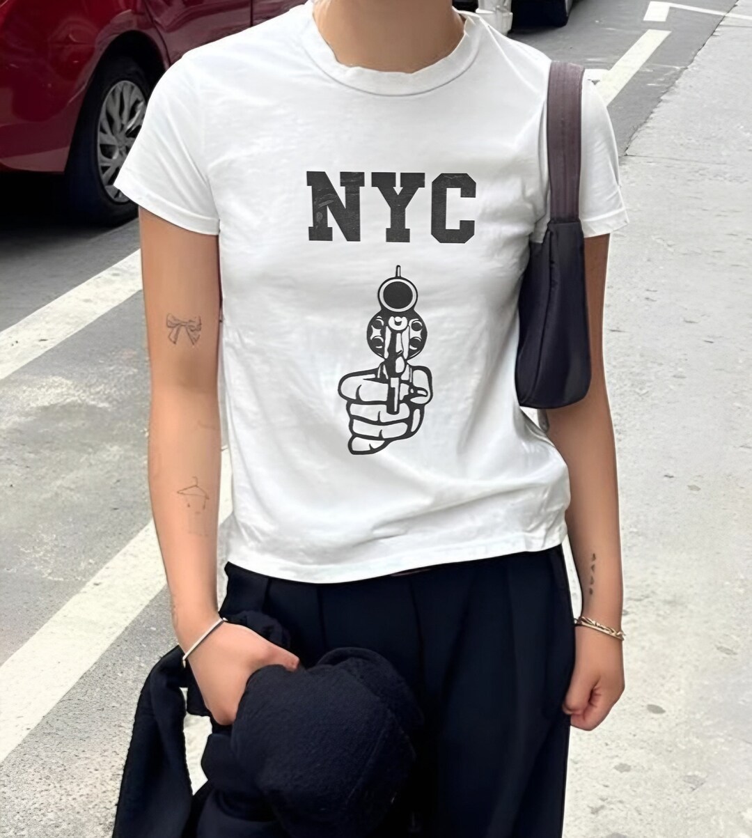 NYC Gun Baby Tee - Etsy