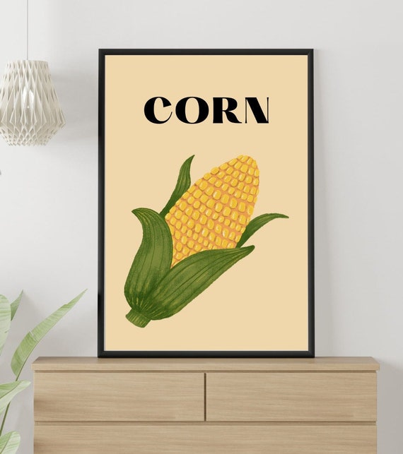 It's Corn Wall Art - Etsy